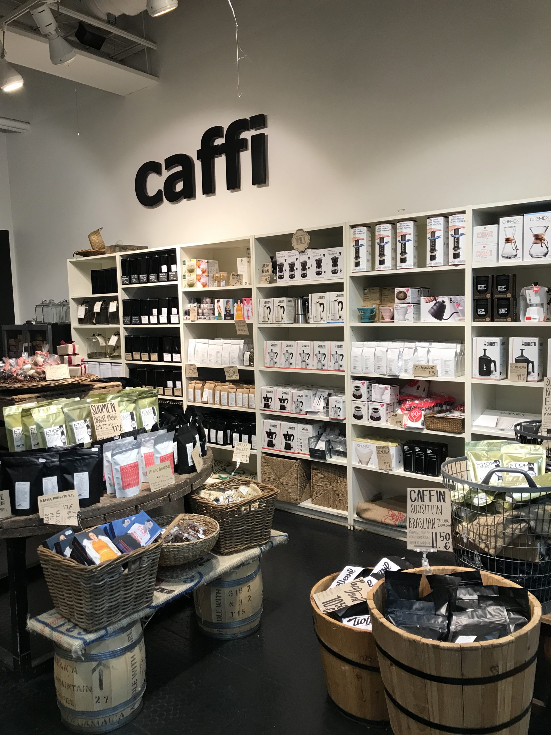 Myymälät - Caffi